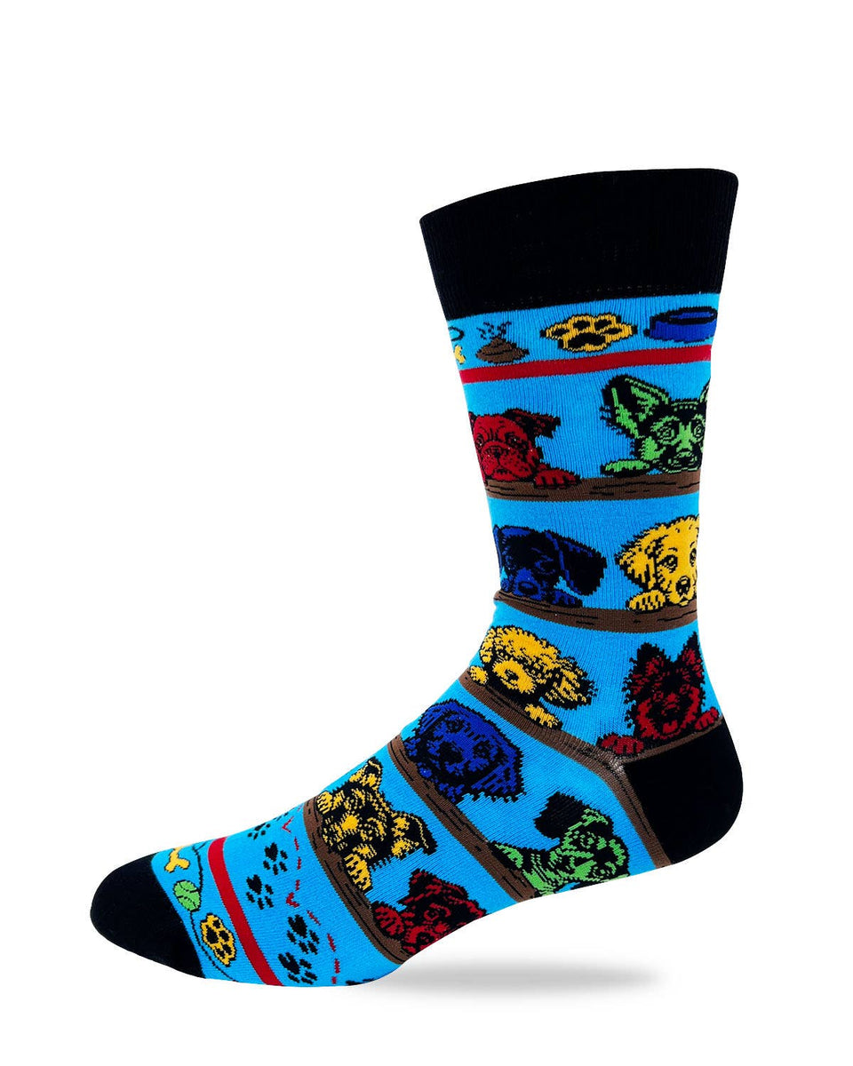 'Every Move You Make, Every Bite You Take...' Men's Crew Socks – By a ...