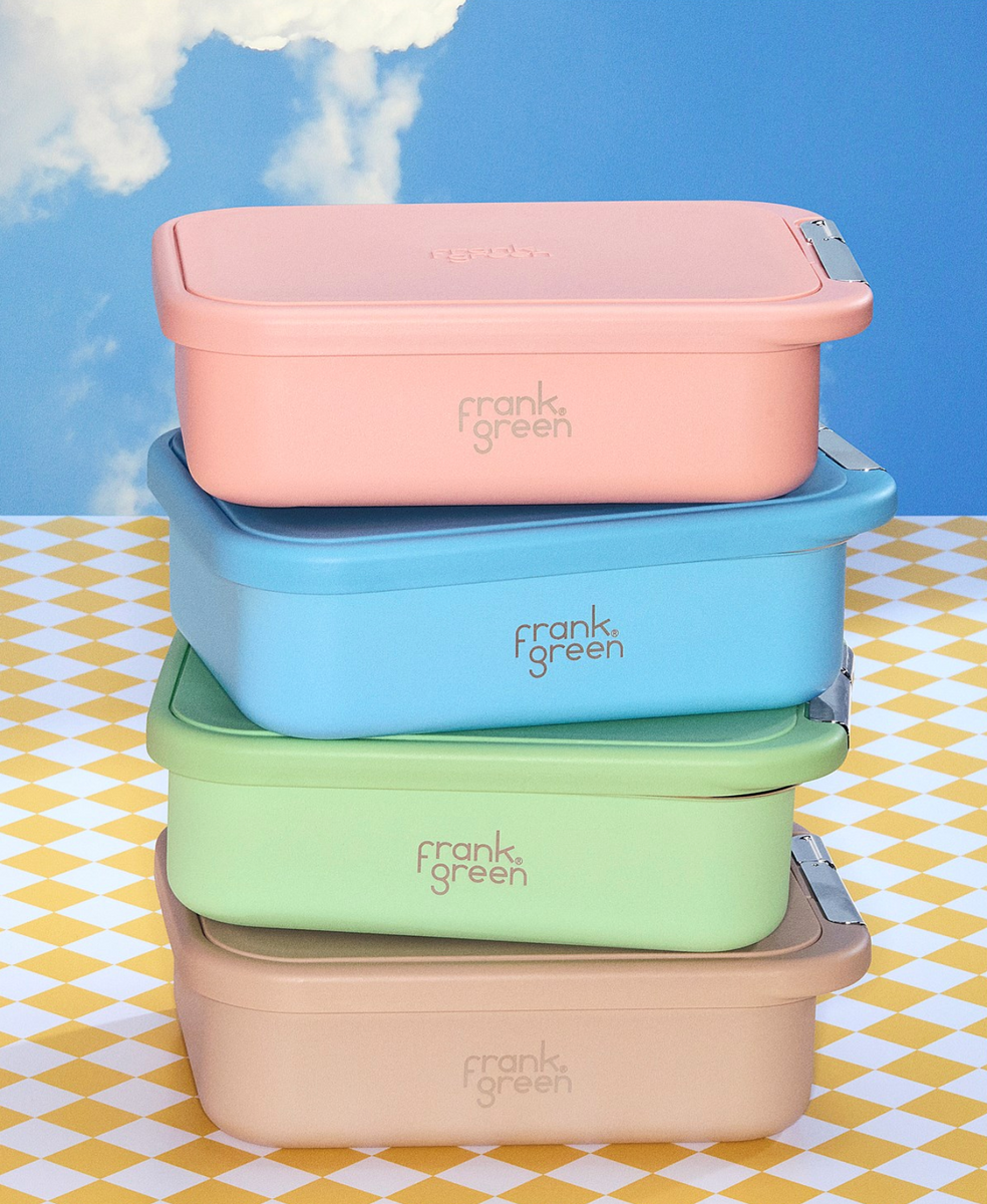 Blushed Lunch Container with Silicone Lid - Frank Green – By a Farmer's ...