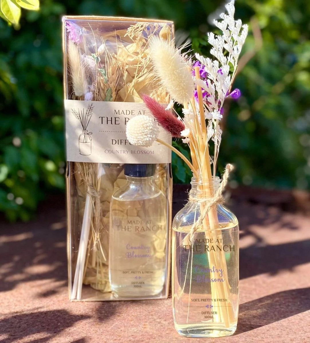 'Country Blossom' Botanical Diffuser - Made At The Ranch – By a Farmer ...