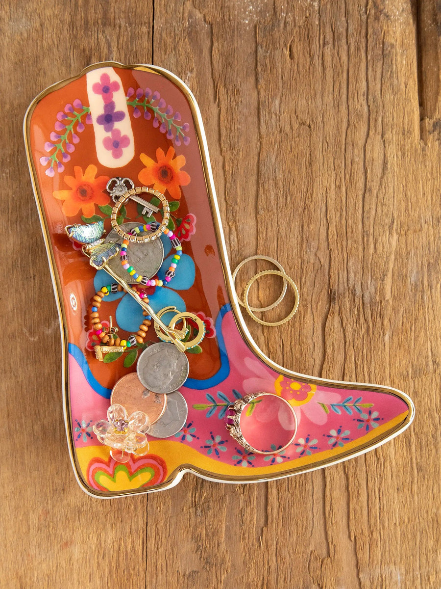 Cowboy Boot Trinket Dish – By a Farmer's Daughter