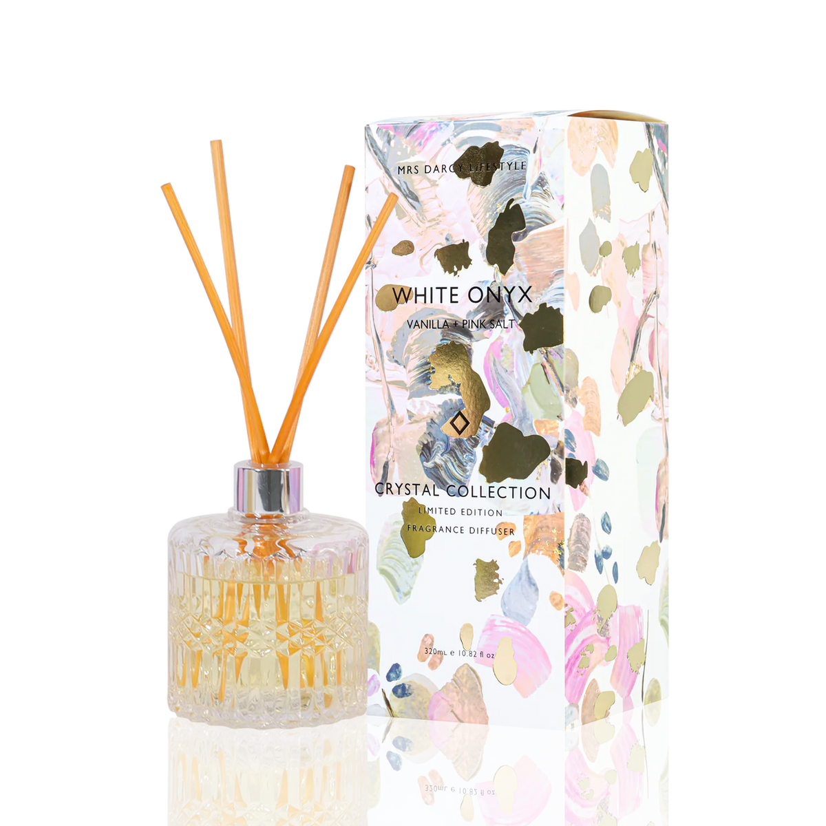 White Onyx - Vanilla + Pink Salt Diffuser – By a Farmer's Daughter