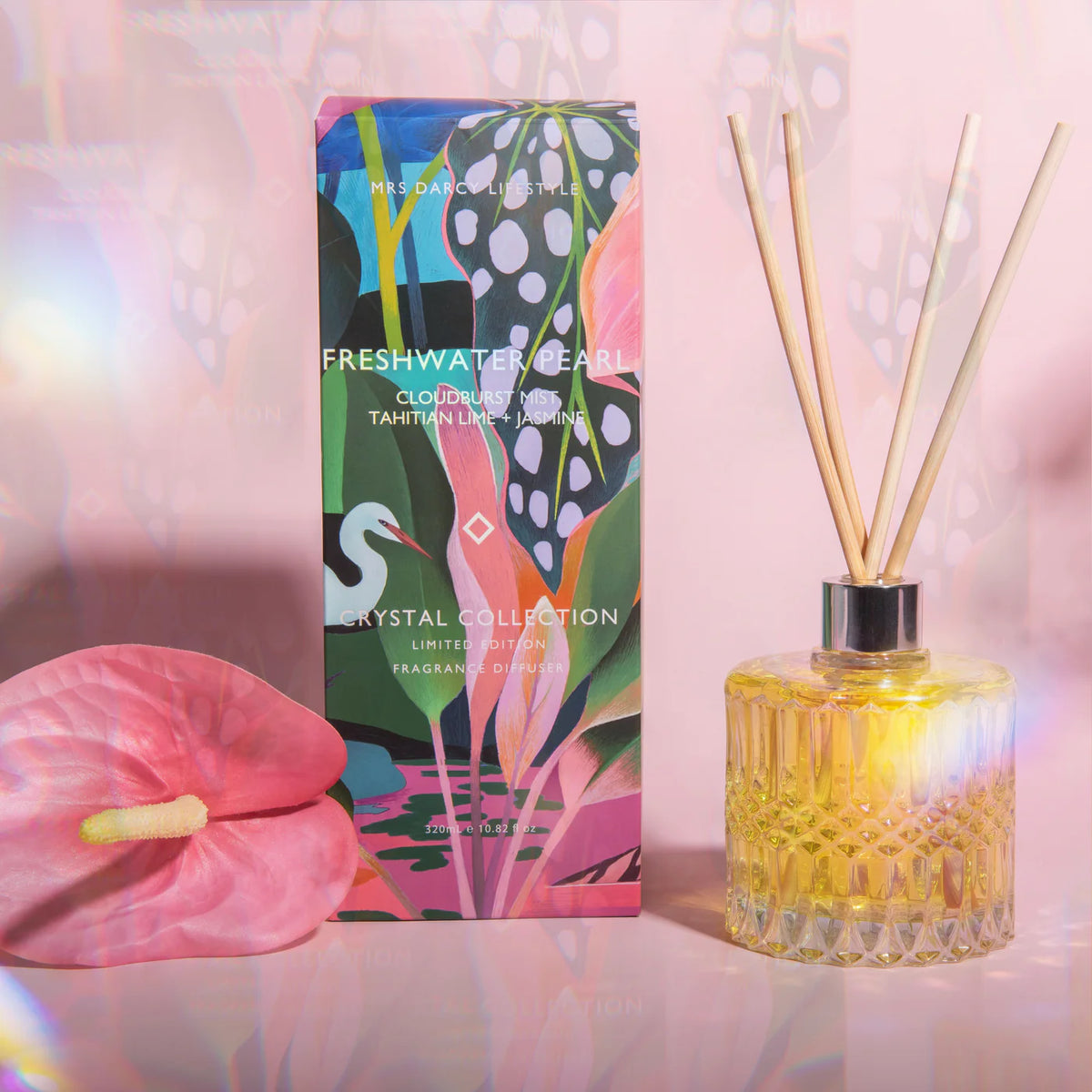 Freshwater Pearl - Tahitian Lime + Jasmine Diffuser – By a Farmer's ...