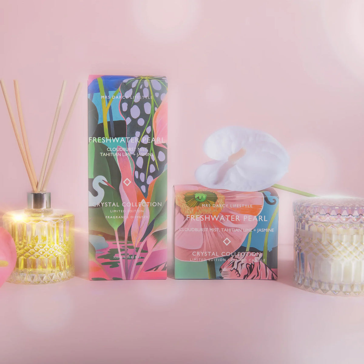 Freshwater Pearl - Tahitian Lime + Jasmine Diffuser – By a Farmer's ...