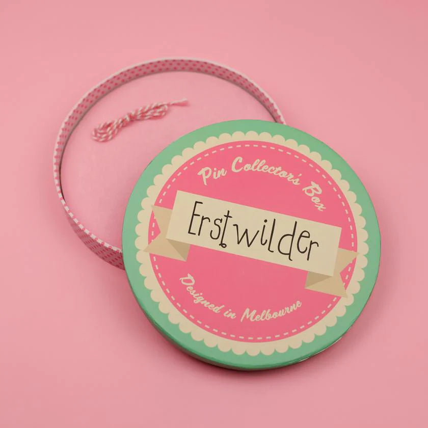 Pink Enamel Pin Collectors Box - Erstwilder – By a Farmer's Daughter
