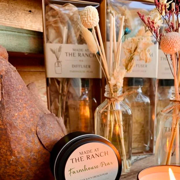 'Farmhouse Pear' Botanical Diffuser - Made At The Ranch – By a Farmer's ...