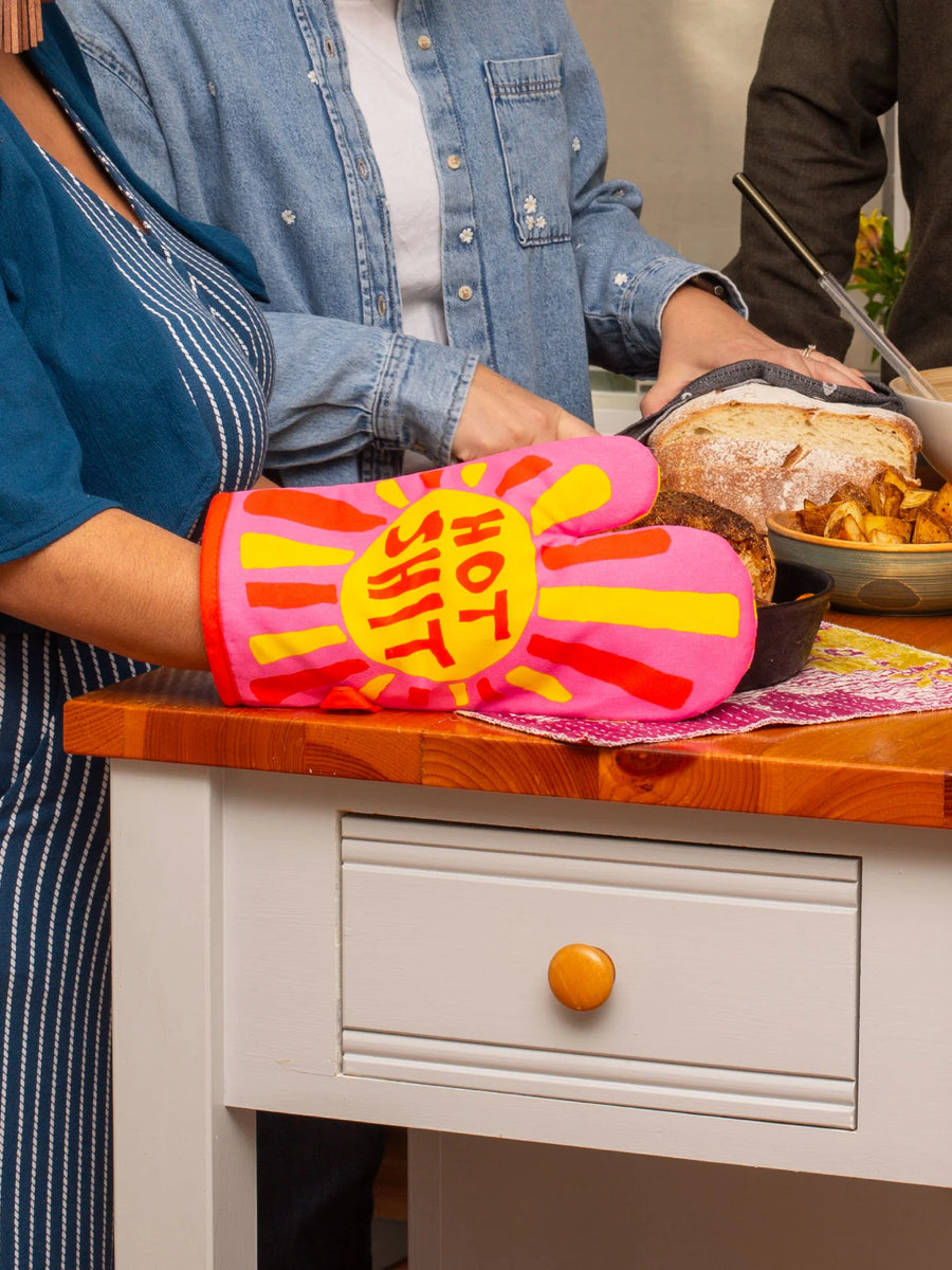 'Hot Shit' Oven Mitt – By a Farmer's Daughter