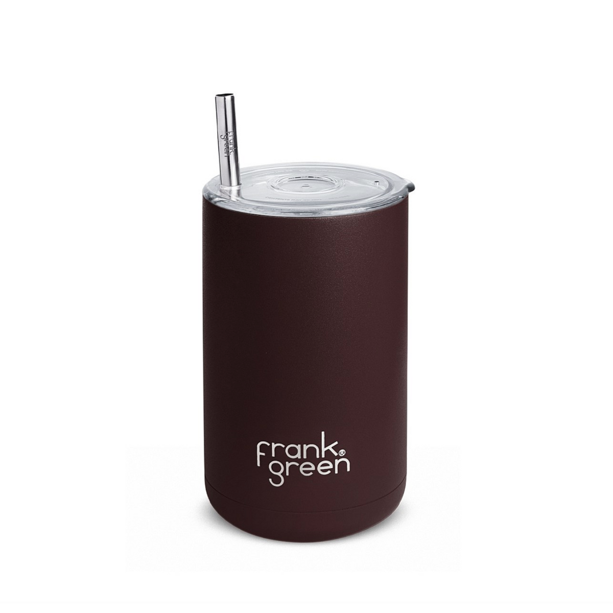 Chocolate Iced Coffee Cup with Straw 15oz/425ml - Frank Green – By a ...