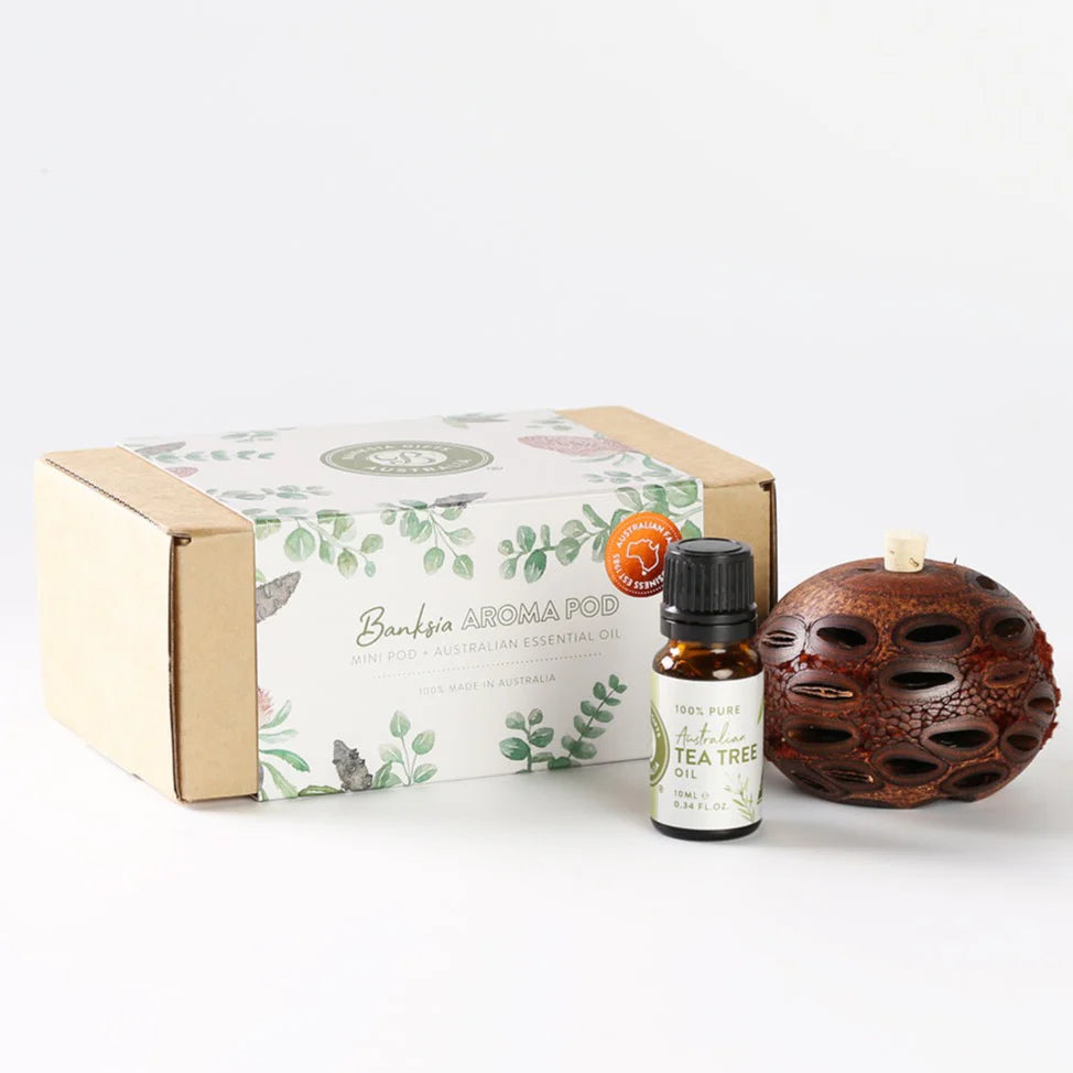 Mini Tea Tree Banksia Aroma Pod Gift Box – By a Farmer's Daughter