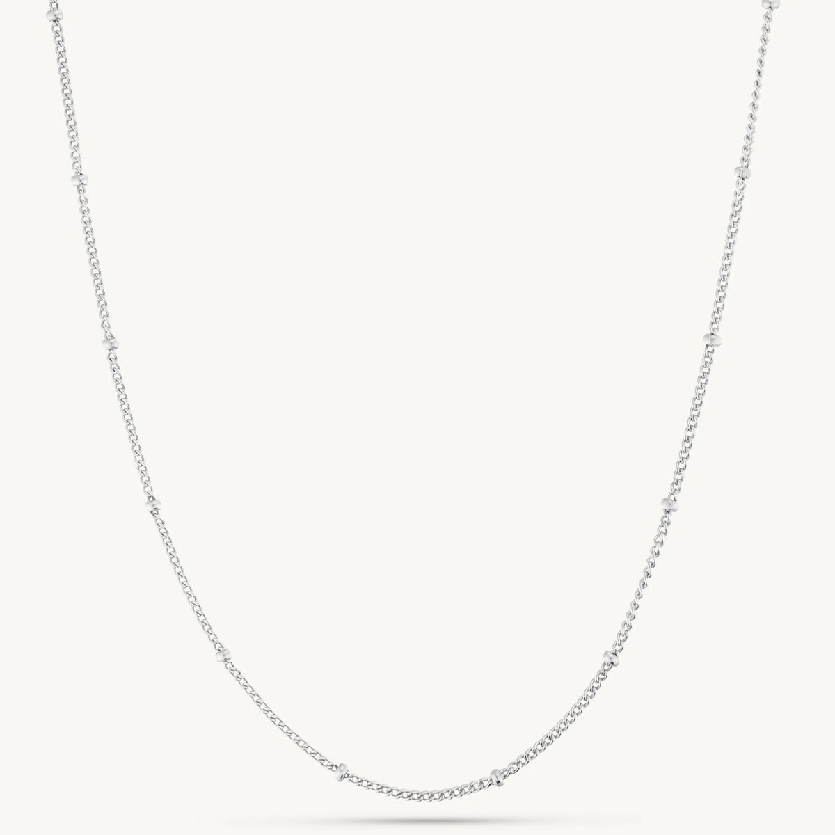46cm Silver Dot Chain - ToniMay – By a Farmer's Daughter