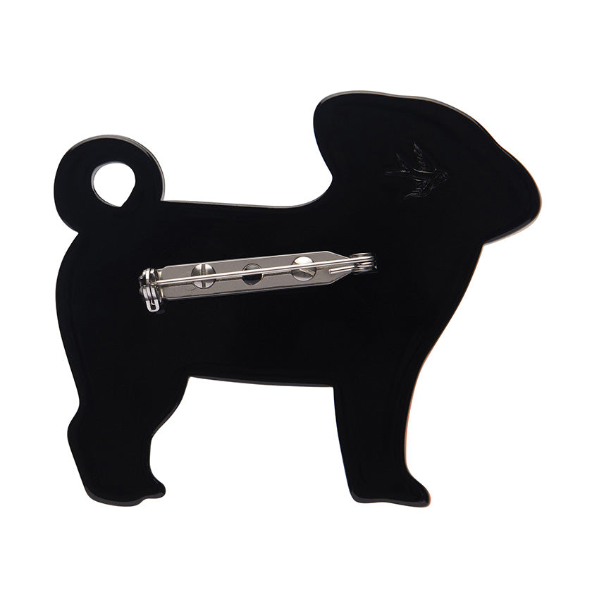 Erstwilder Pride & Joy Pebbles the Progressive Pug Brooch – By a Farmer ...